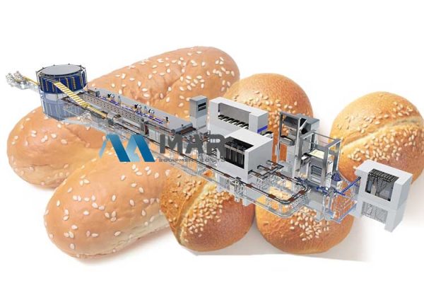 High-Speed Hamburger Bun Production Line – IMAR Machine